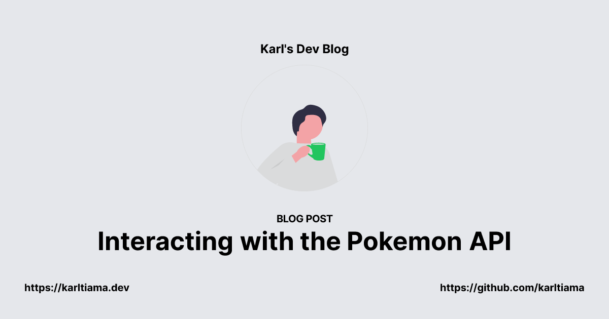 Interacting with the Pokemon API
